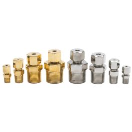 BSPT Adjustable Compression Fittings