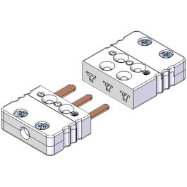 Miniature 3-Pin Thermocouple and RTD Connectors