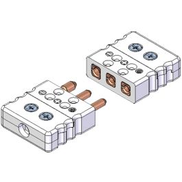 Standard 3-Pin Thermocouple and RTD Connectors